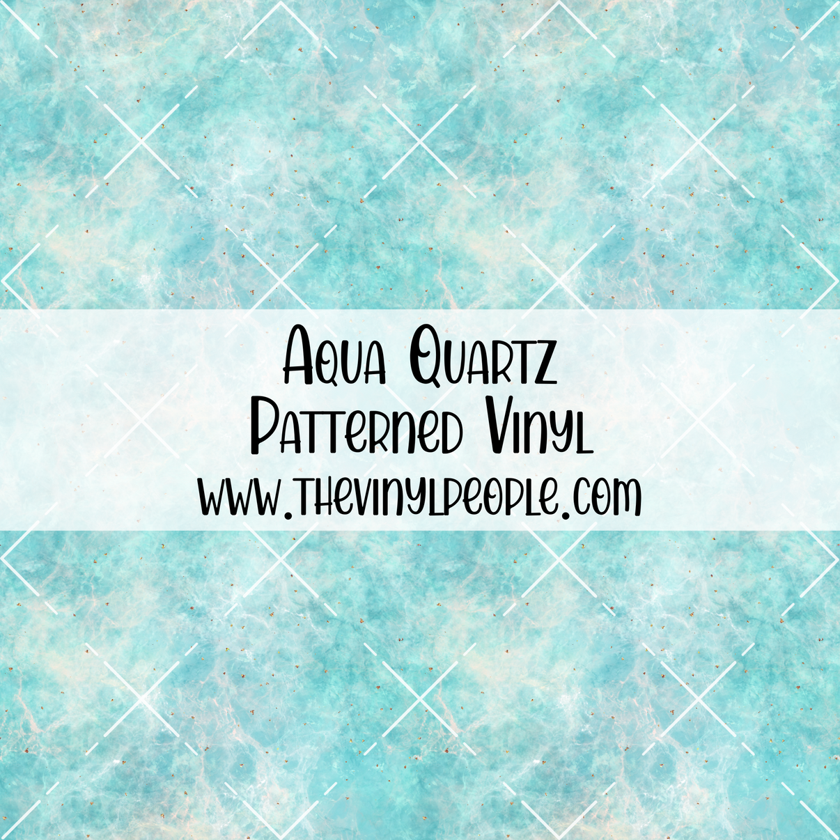 Aqua Quartz Patterned Vinyl – TheVinylPeople
