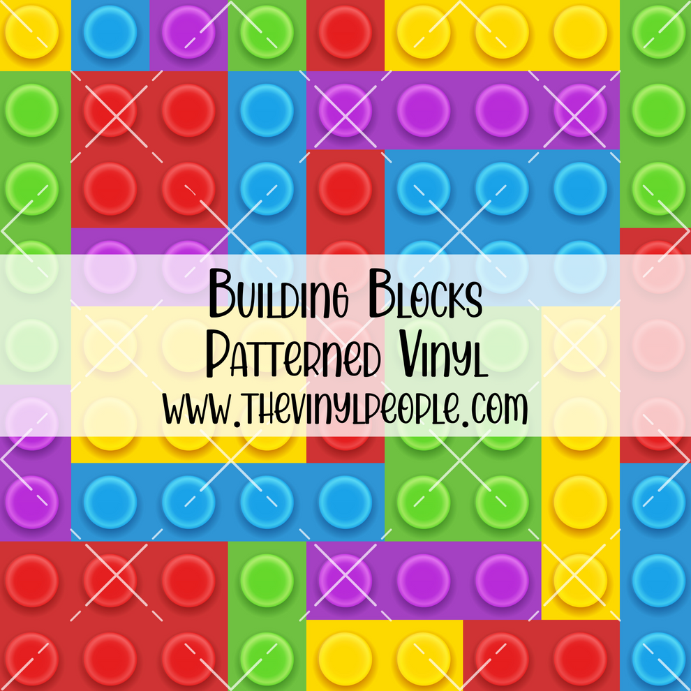 Building Blocks Patterned Vinyl – TheVinylPeople