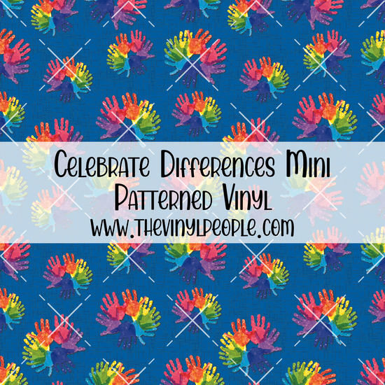 Celebrate Differences Patterned Vinyl – TheVinylPeople