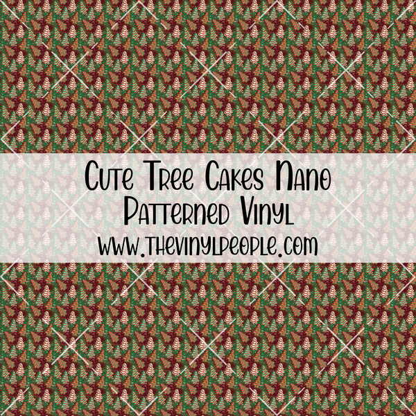 Cute Tree Cakes Patterned Vinyl – TheVinylPeople