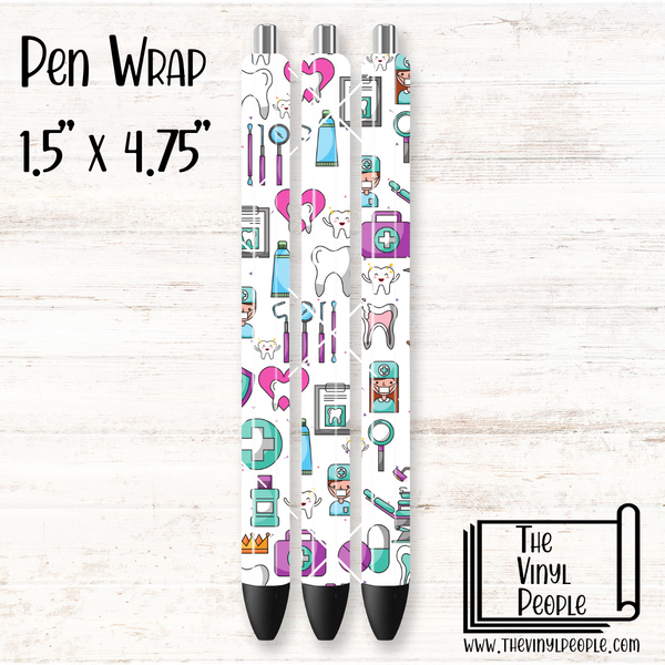 Dental Life Pen Wrap – TheVinylPeople