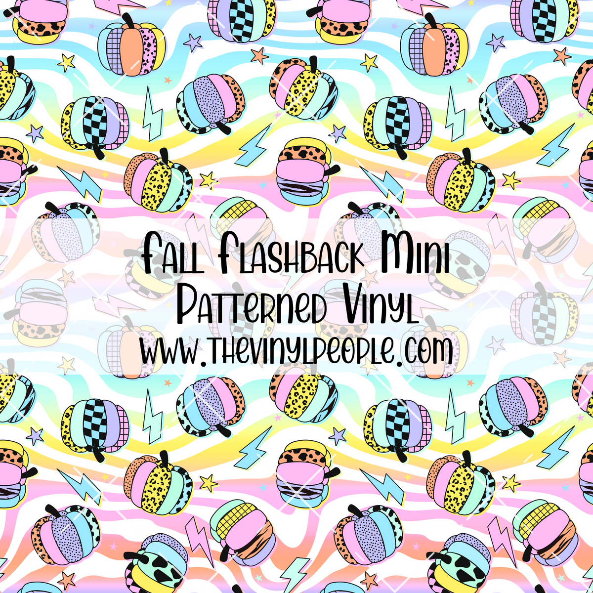 Fall Flashback Patterned Vinyl – TheVinylPeople