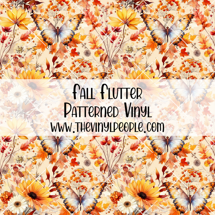 Fall Flutter Patterned Vinyl – TheVinylPeople