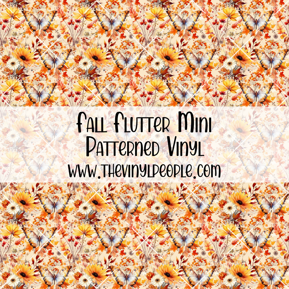 Fall Flutter Patterned Vinyl – TheVinylPeople