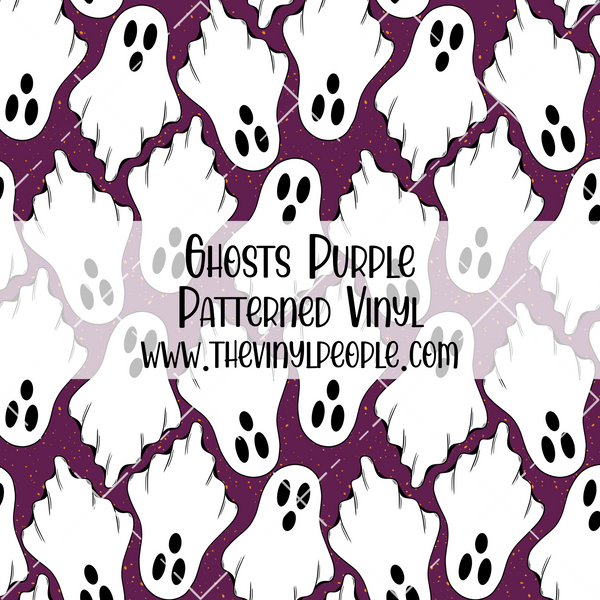 Ghosts Purple Patterned Vinyl – TheVinylPeople