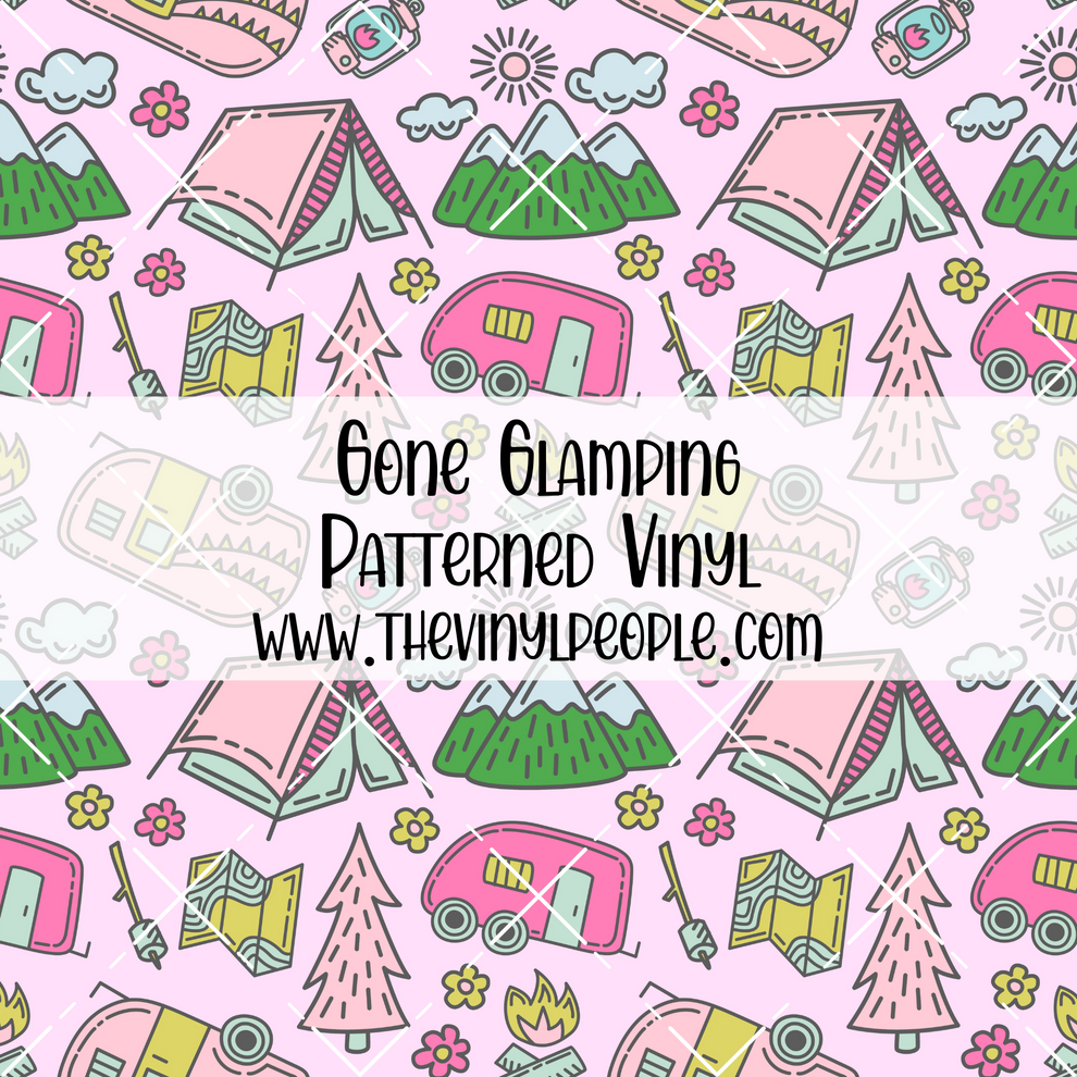 Gone Glamping Patterned Vinyl – TheVinylPeople