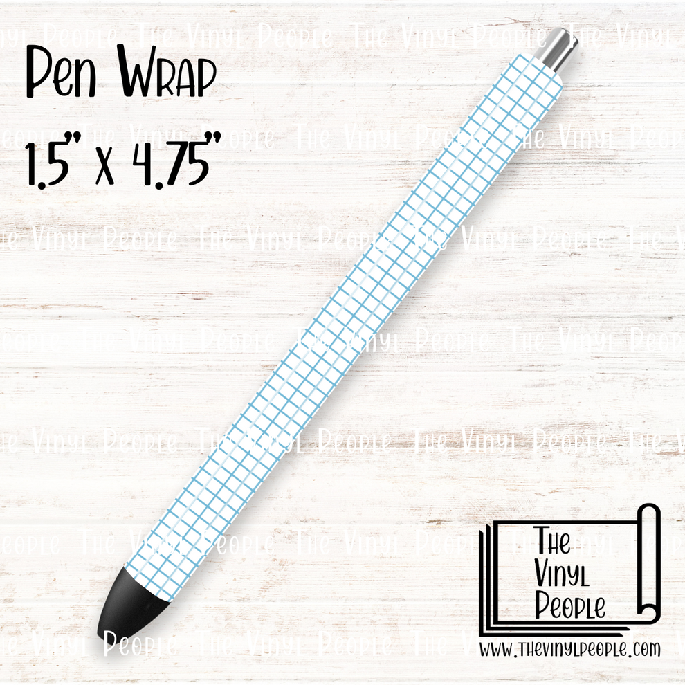 Graph Paper Pen Wrap – TheVinylPeople