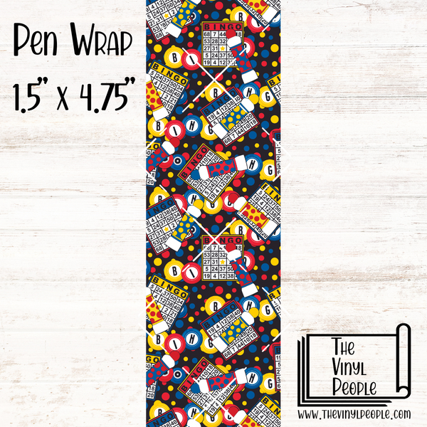 Let's Play Bingo Pen Wrap – TheVinylPeople