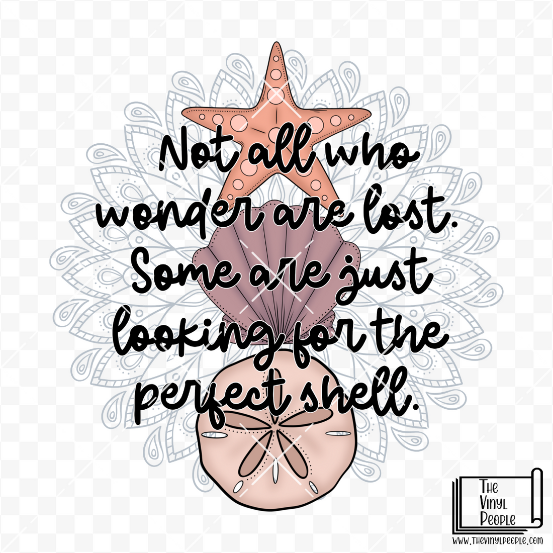 Perfect Shell Vinyl Decal – TheVinylPeople