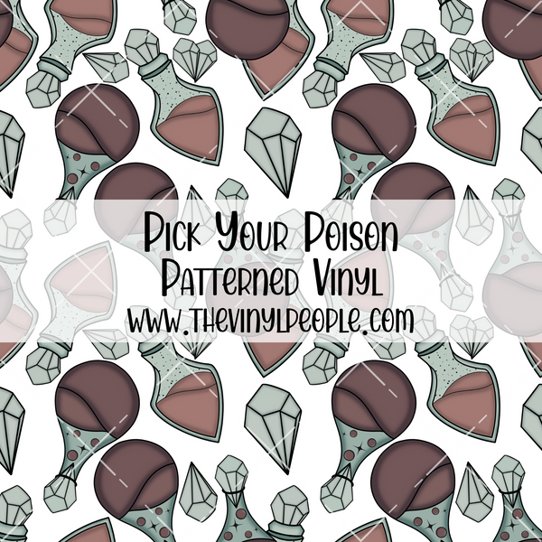 Pick Your Poison Patterned Vinyl – TheVinylPeople