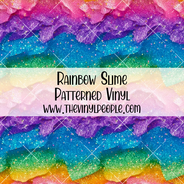 Rainbow Slime Patterned Vinyl – TheVinylPeople
