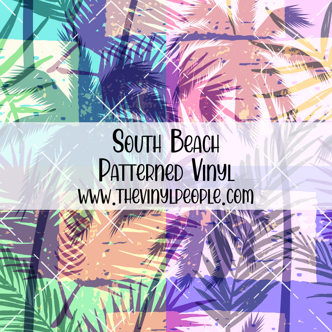 South Beach Patterned Vinyl – TheVinylPeople