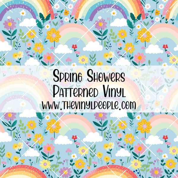 Spring Showers Patterned Vinyl – TheVinylPeople