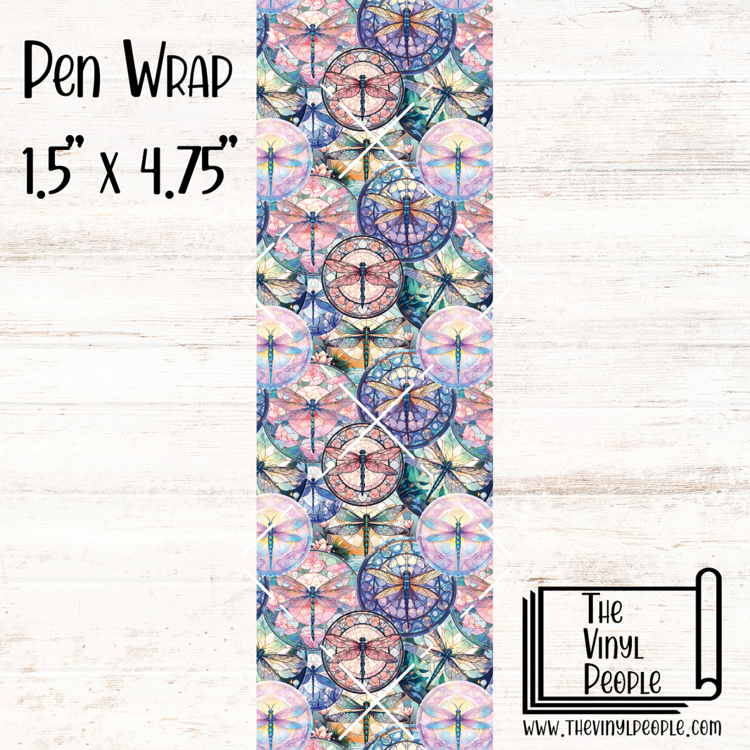 Stained Glass Pen Wraps – TheVinylPeople