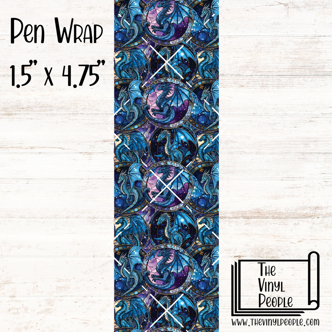 Stained Glass Pen Wraps – TheVinylPeople
