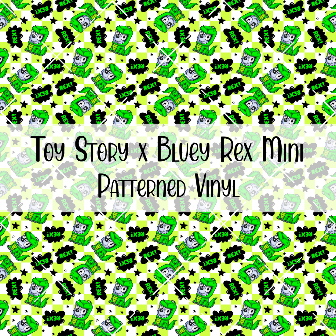 Toy Story x Bluey Rex Patterned Vinyl – TheVinylPeople