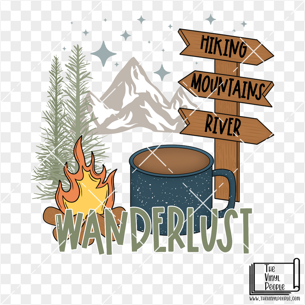Wanderlust Vinyl Decal – TheVinylPeople