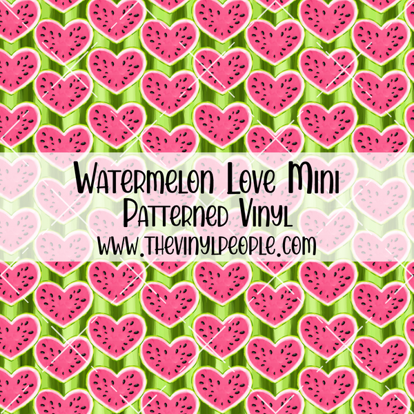 Watermelon Love Patterned Vinyl – TheVinylPeople