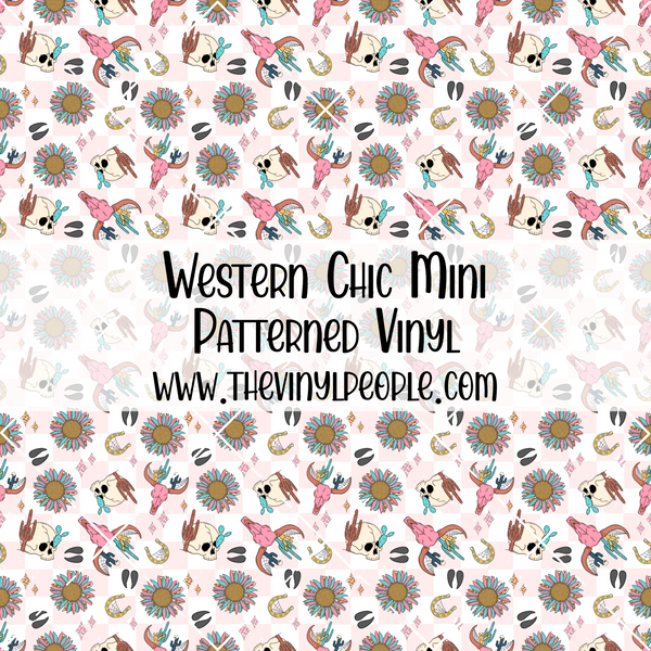 Western Chic Patterned Vinyl – TheVinylPeople