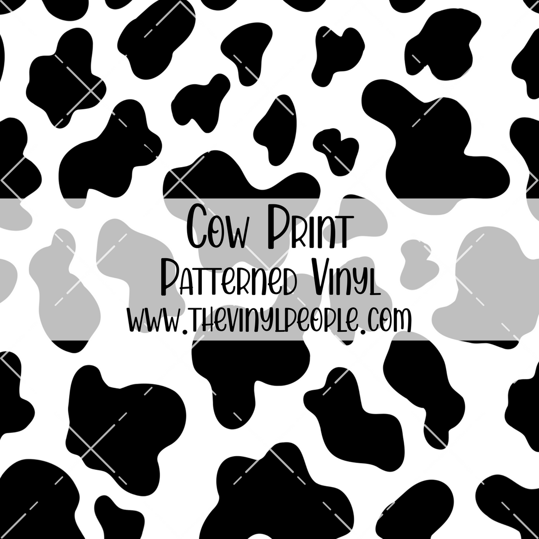 Cow Print Patterned Vinyl – TheVinylPeople