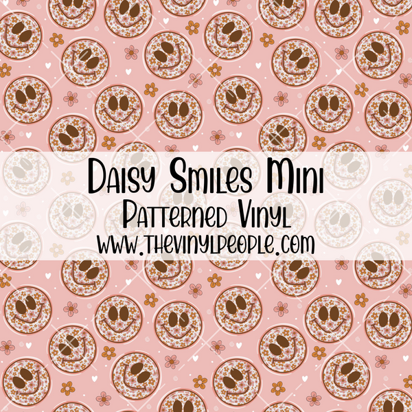 Daisy Smiles Patterned Vinyl – TheVinylPeople