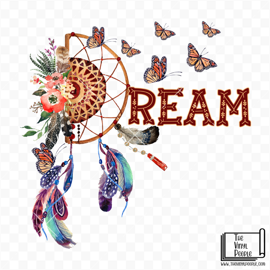 Dream Dreamcatcher Vinyl Decal – TheVinylPeople