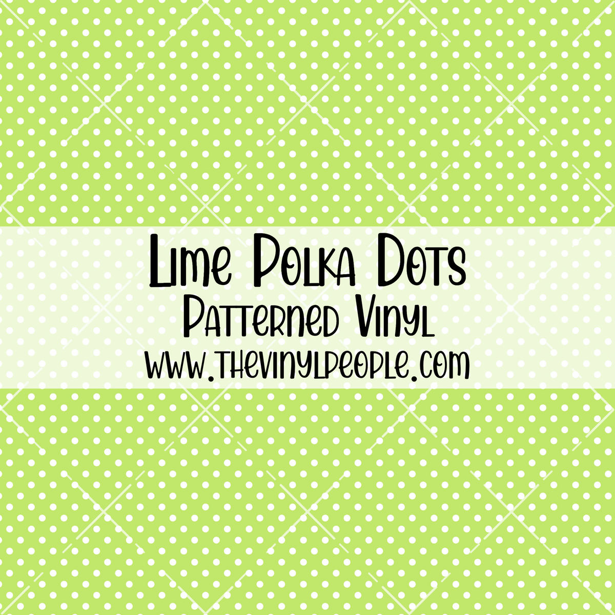 Lime Polka Dots Patterned Vinyl – TheVinylPeople