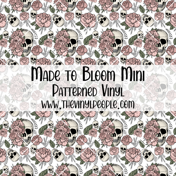 Made to Bloom Patterned Vinyl – TheVinylPeople