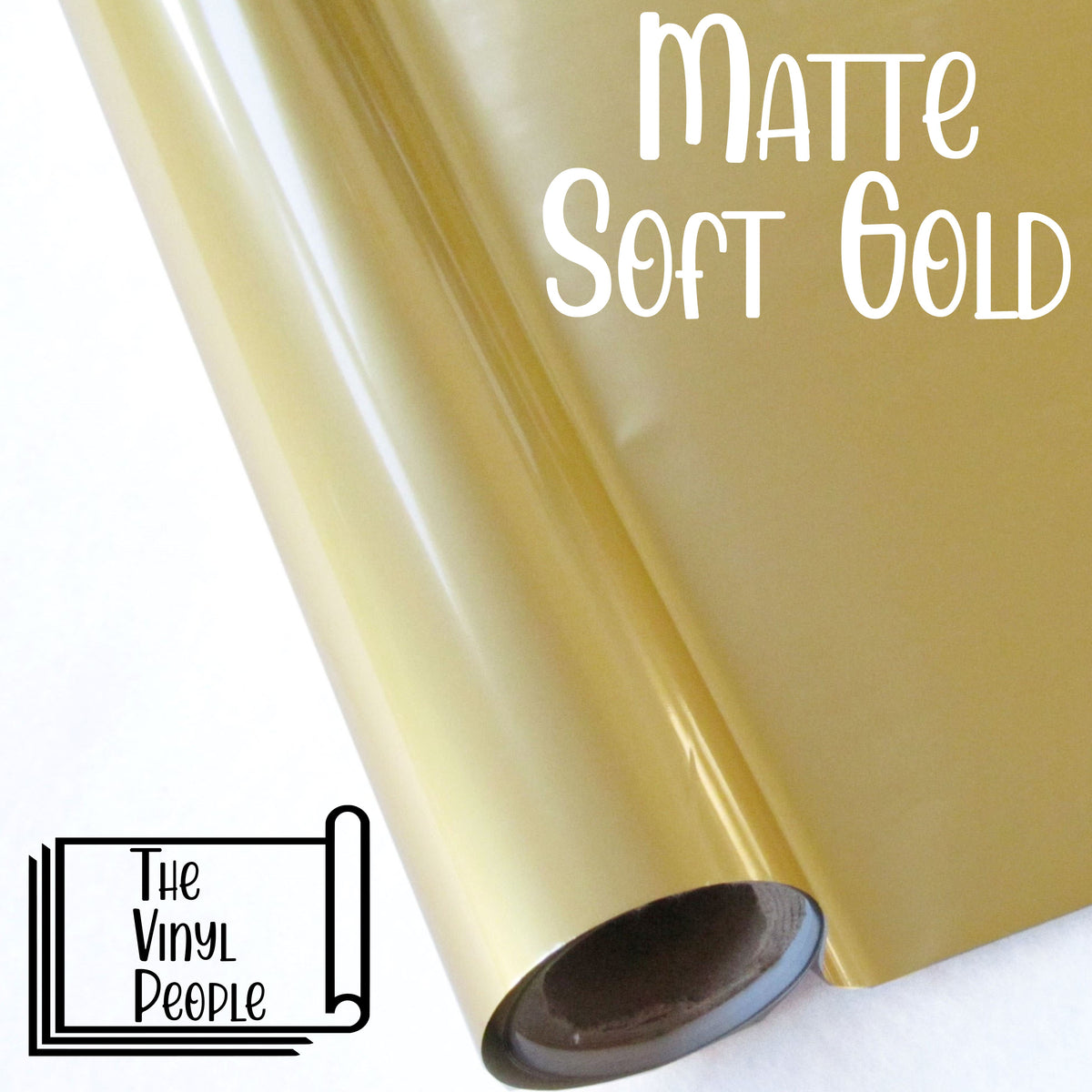 Matte Soft Gold Foil – TheVinylPeople