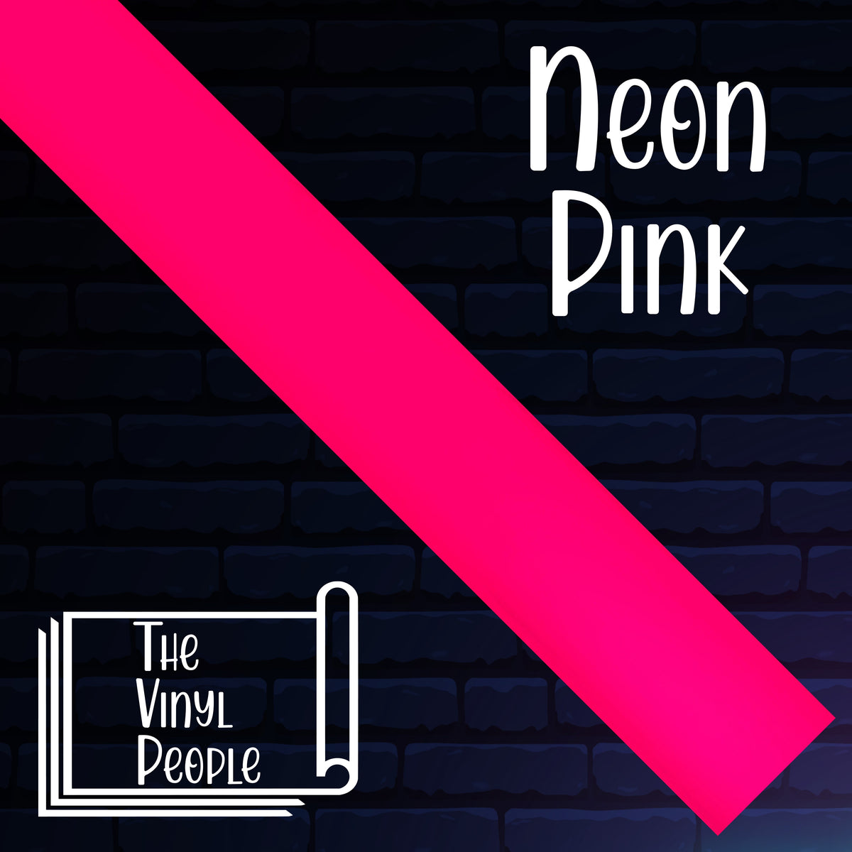 Neon Pink Adhesive Vinyl – TheVinylPeople