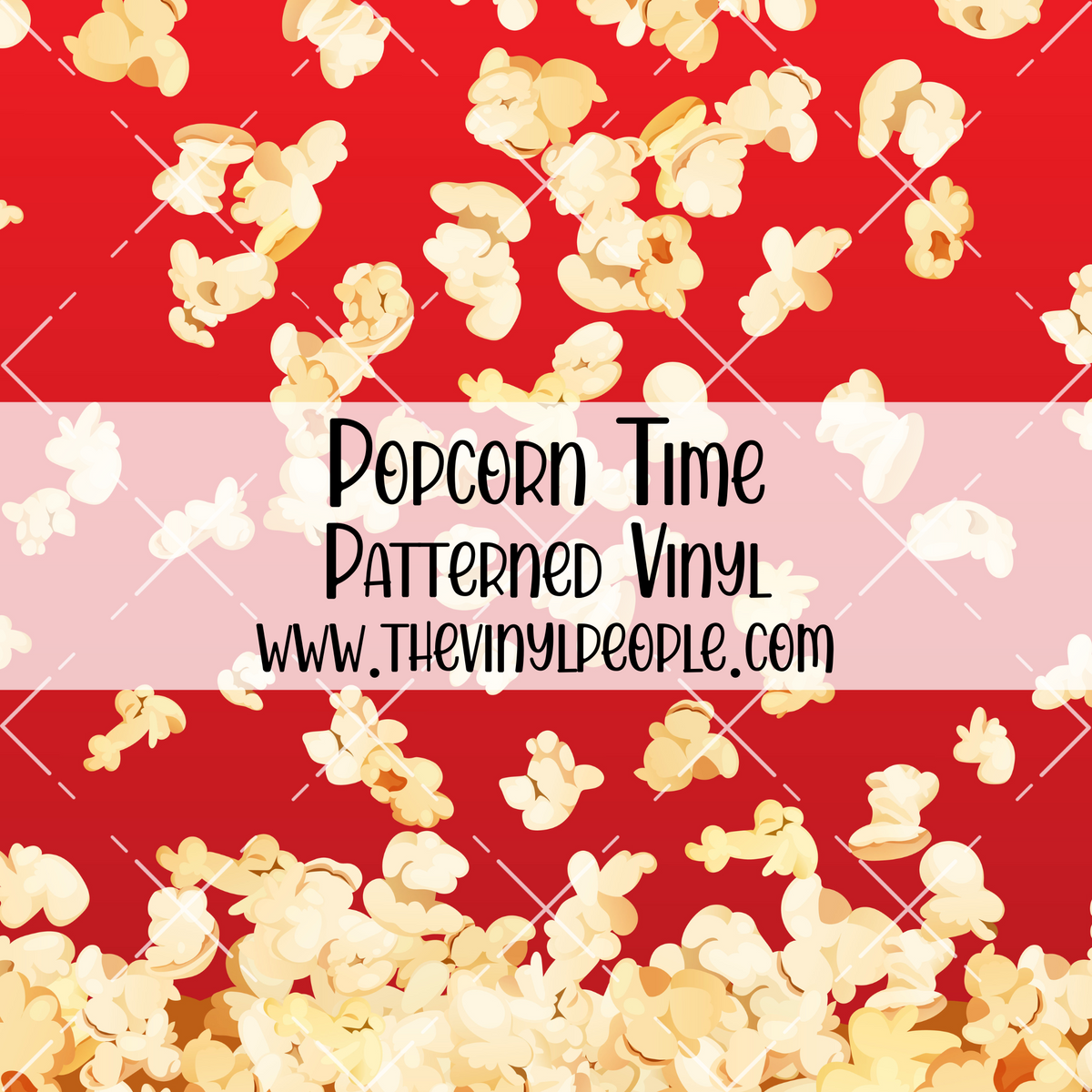 Popcorn Time Patterned Vinyl – TheVinylPeople